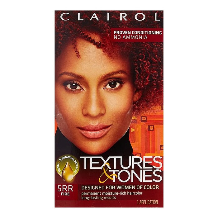 CLAIROL TEXTURES & TONES - 5RR FIRE – BEAUTY R US